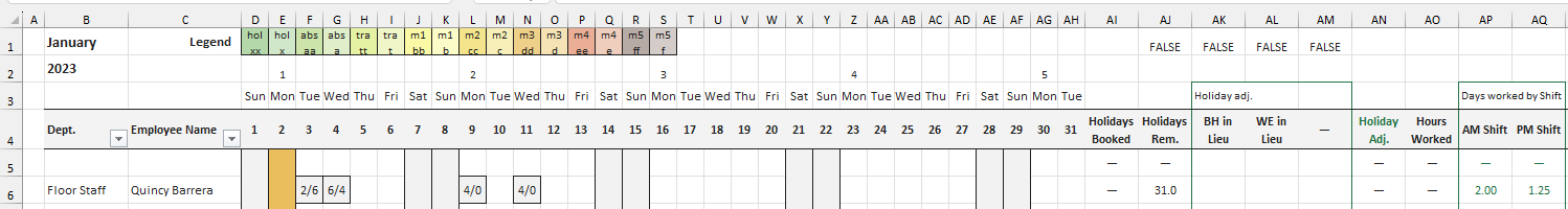 Holiday Planner by Mark Kubiszyn