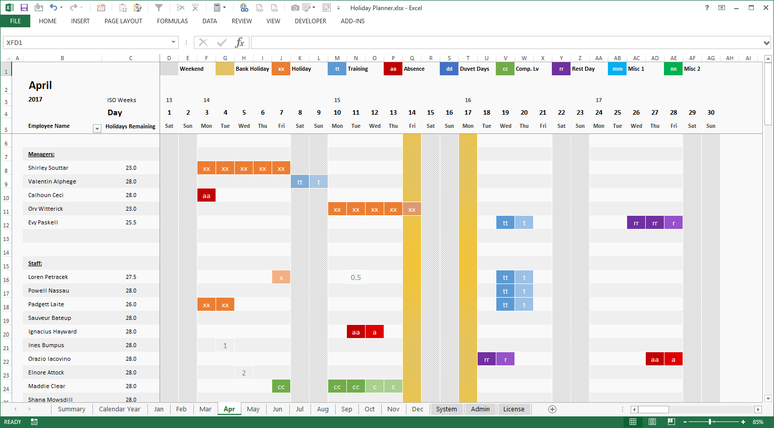 Holiday Planner | Documentation