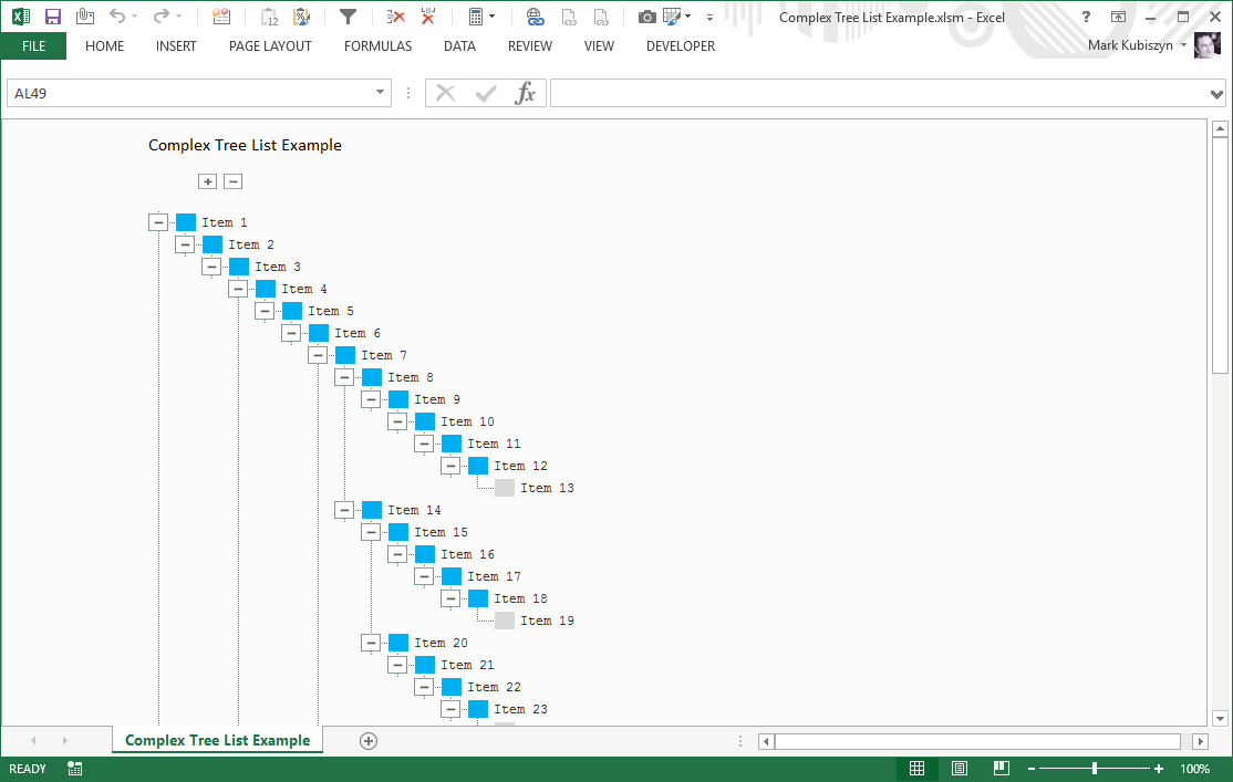 Treelist Documentation