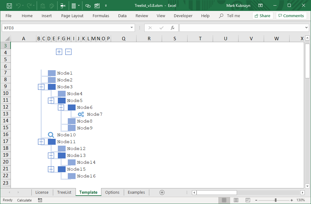 Treelist Documentation